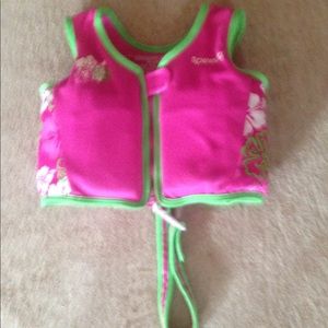 Speedo | Swim | Speedo Girls Swim Vest 23 Years Old 3345 Lbs | Poshmark